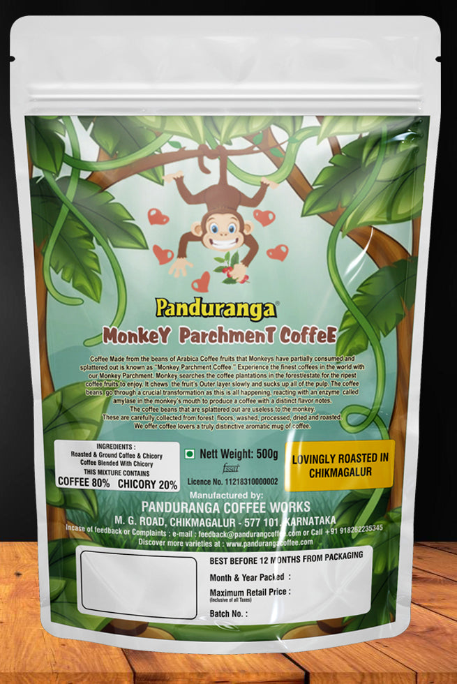 MONKEY COFFEE Filter Coffee – Panduranga Coffee Works